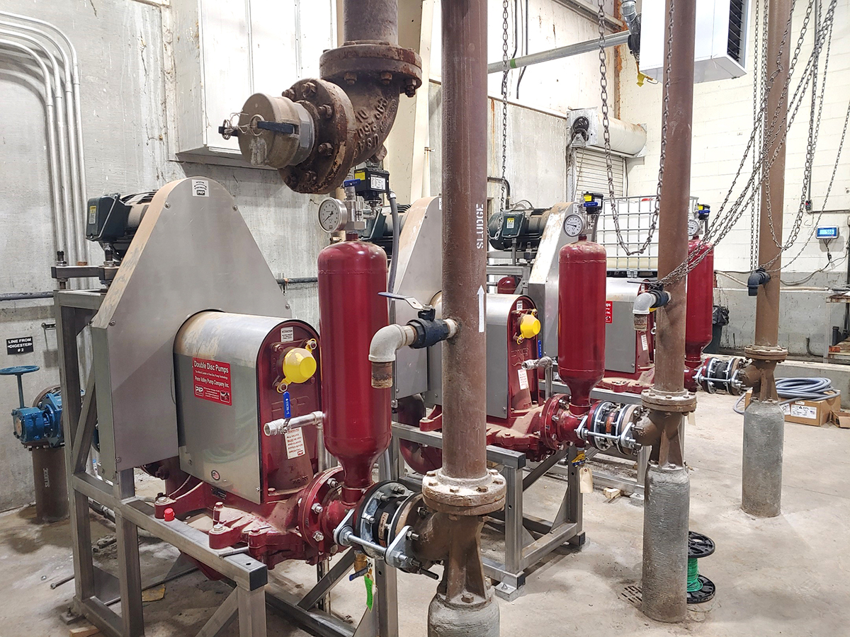 Pumping and Processing in Wastewater Treatment Plants — PVP